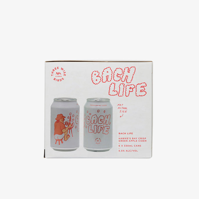 Bach Life 6 Pack | 330ml – Three Wise Birds